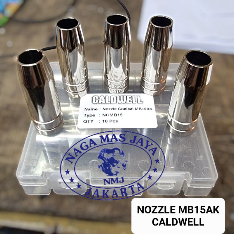 Jual CONICAL NOZZLE MB15 / NOZZLE MB15AK / SELONGSONG LAS MIG CO2 MB 15 AK | Shopee Indonesia