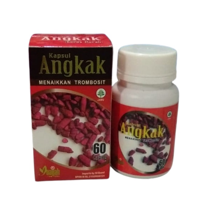 Jual Kapsul Angkak Beras Merah Membantu Menaikan Trombosit Pemulihan ...