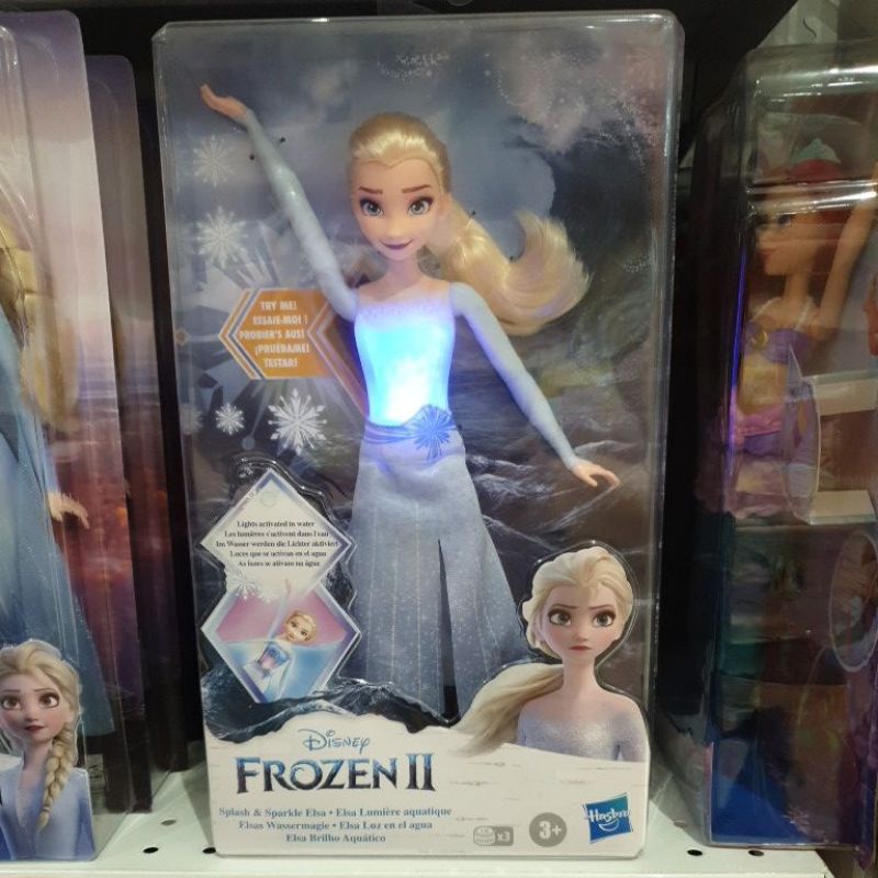 Jual Boneka Elsa Bisa Nyala Jika Kena Air Splash and Sparkle Elsa ...