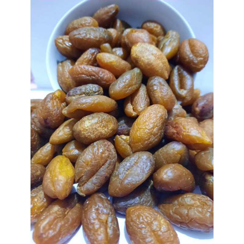 Jual Manisan Buah Kana Asin Non Biji Dried Zaitun 250gram | Shopee ...