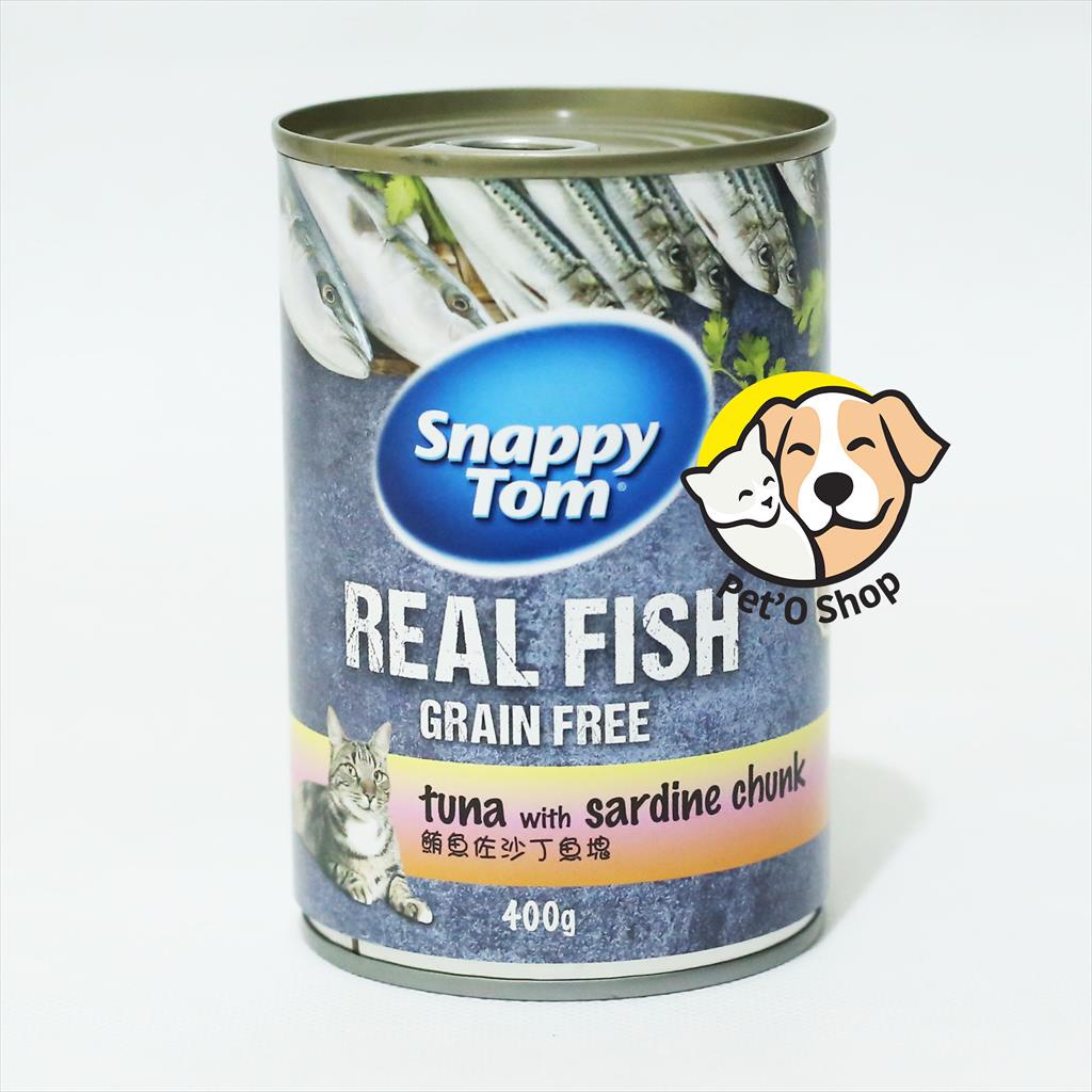 Jual Snappy Tom Can 400gr - Makanan Kucing Premium | Shopee Indonesia