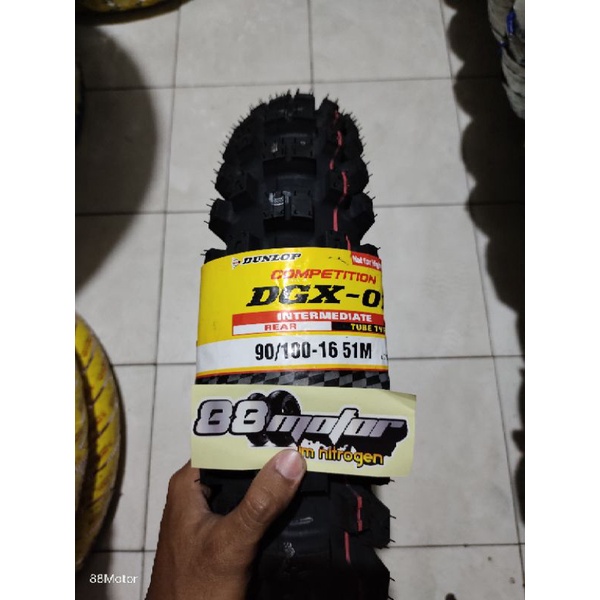 Jual Ban Cross Dunlop DGX 90/100-16, OFFLINE LEBIH MURAH | Shopee Indonesia