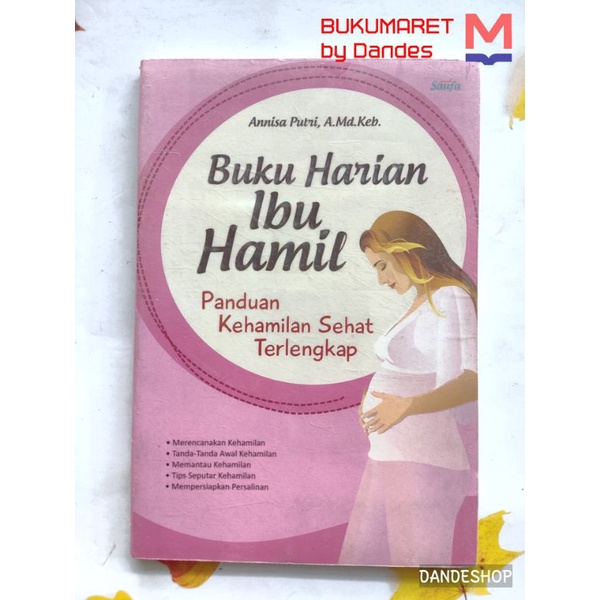 Jual Buku Harian Ibu Hamil - buku panduan kehamilan sehat terlengkap | Shopee Indonesia