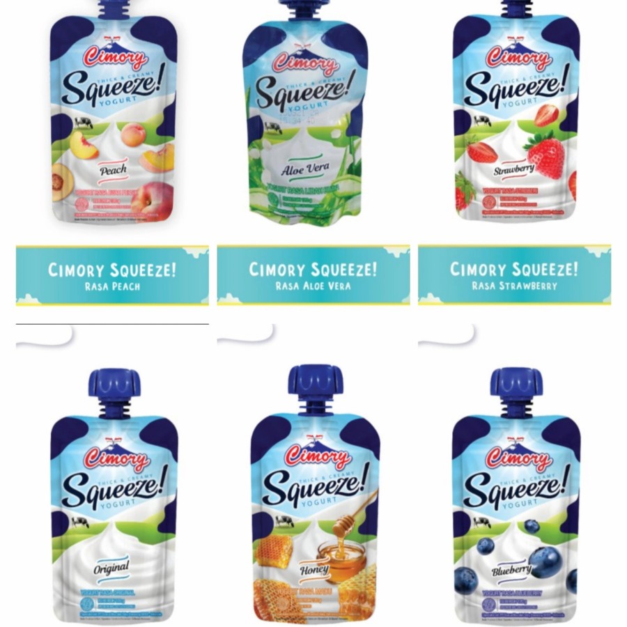 Jual Cimory Squeeze Yogurt 120 ml | Shopee Indonesia