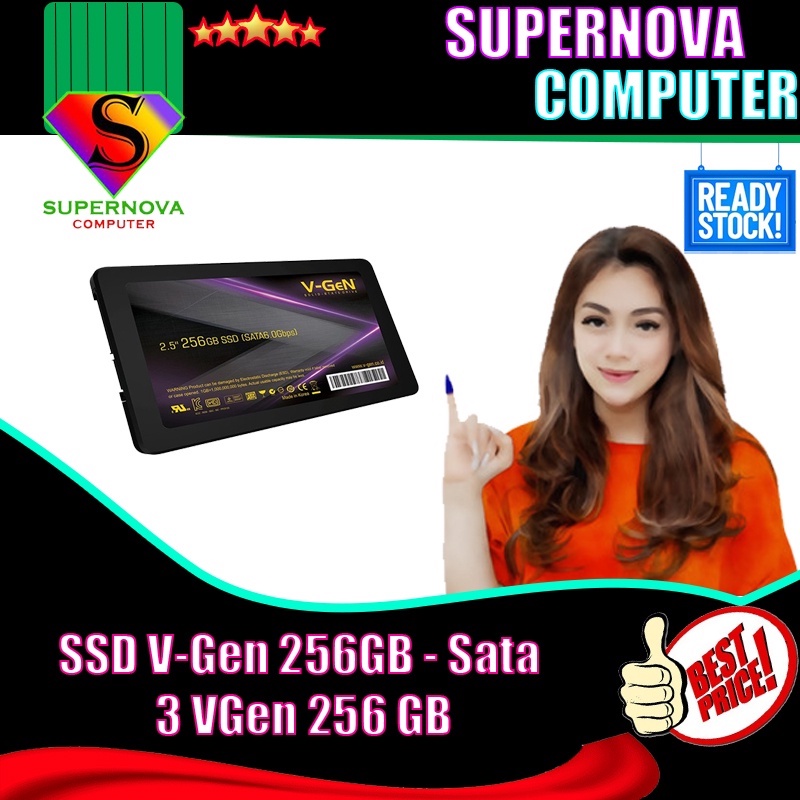 Jual SSD V-Gen 256GB - Sata 3 VGen 256 GB | Shopee Indonesia