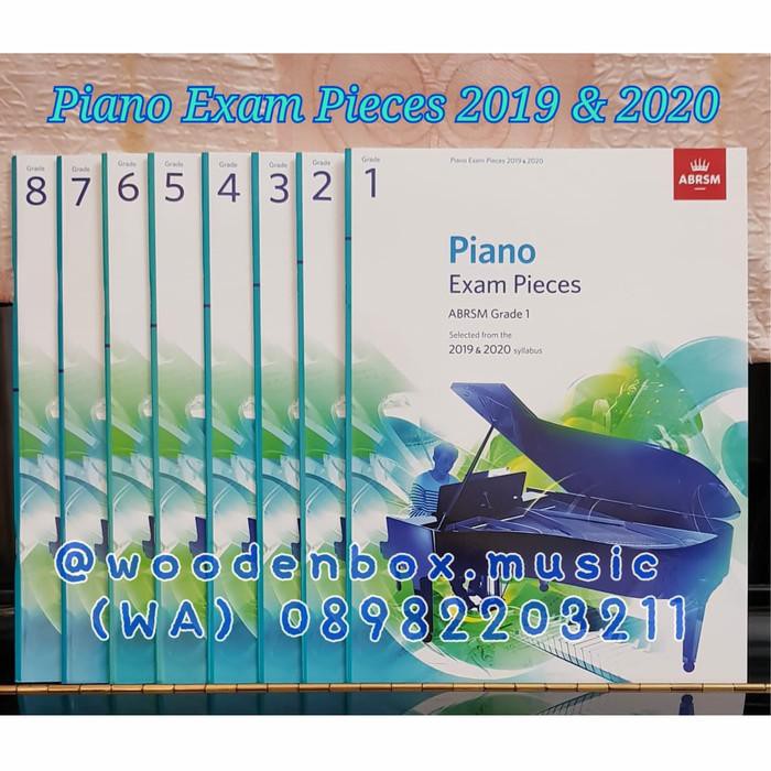 Jual Enda Piano Exam Pieces 2019 And 2020 Grade 5 Abrsm Buku Ujian