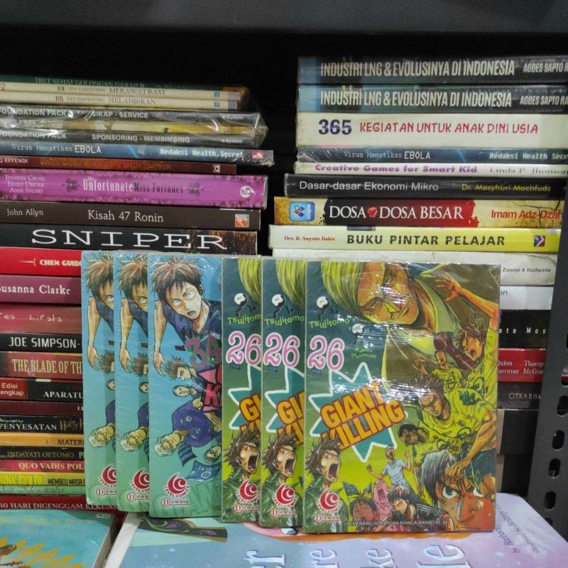 Jual KOMIK ORIGINAL GIANT KILLING MASAYA TSUNAMOTO KOMIK BARU SEGEL CABUTAN BOLEH BELI SATUAN ...
