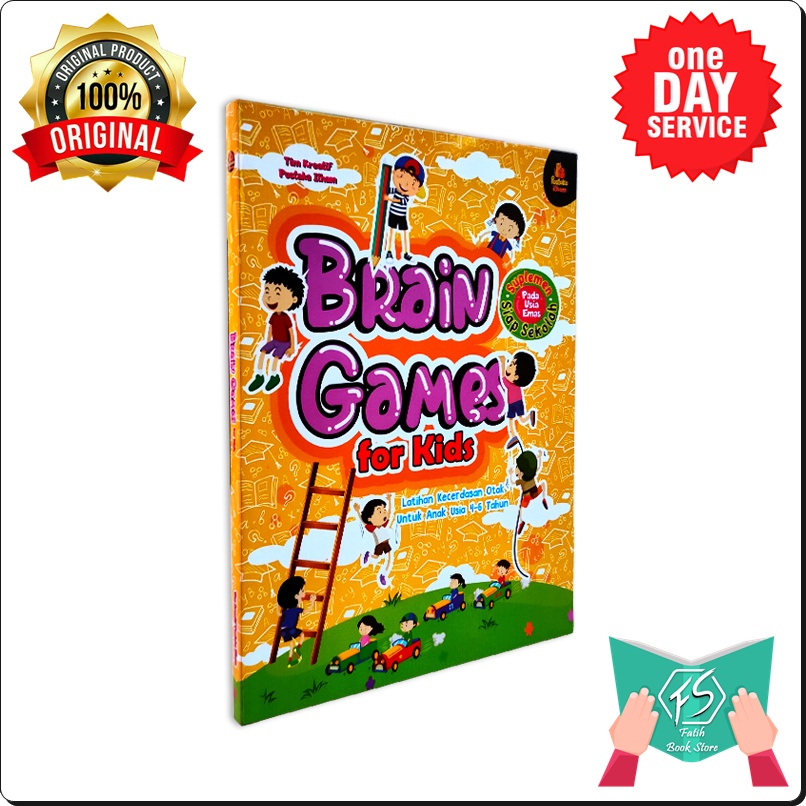 Jual BUKU ANAK - BUKU ANAK TK PAUD - BUKU AKTIVITAS - BRAIN GAMES FOR ...
