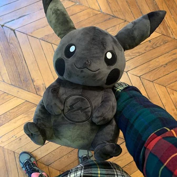 Jual Boneka Dark Pikachu Black Hiroshi Fujiwara Fragment Design ...