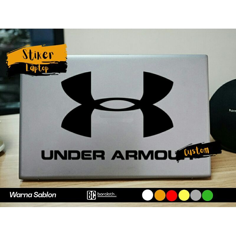 Jual STIKER UNDER ARMOUR UKURAN LAPTOP | STICKER CUSTOM ANIME BAND LOGO ...