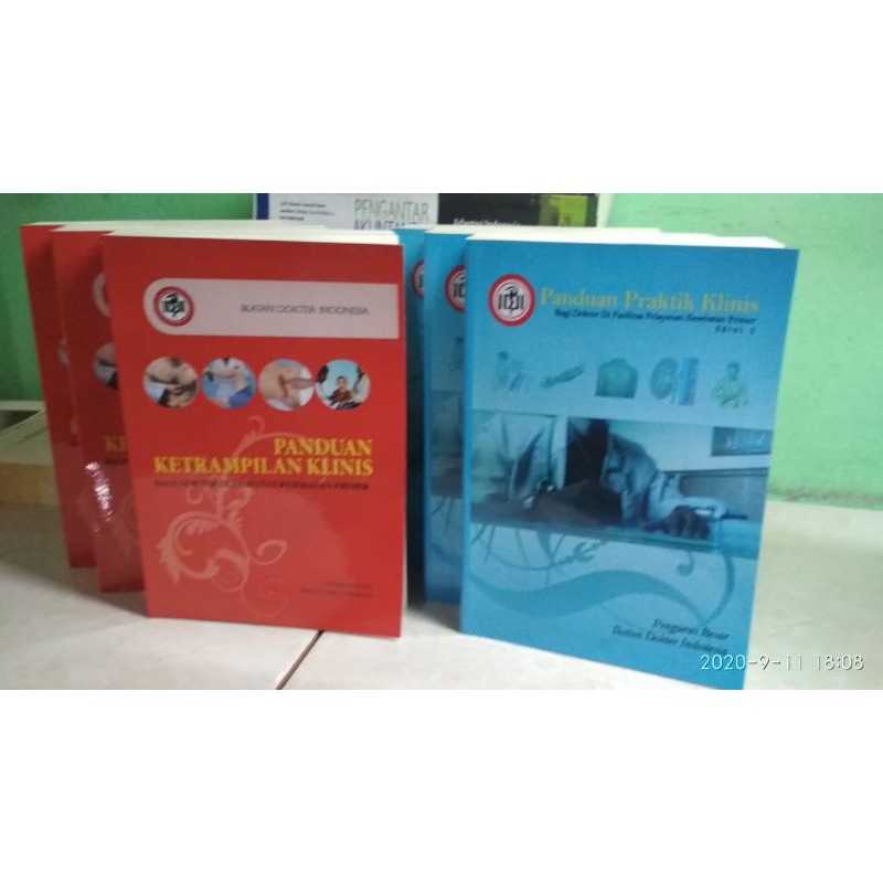 Jual BUKU PANDUAN KETRAMPILAN KLINIS DAN PANDUAN PRAKTIK KLINIS 2 BUKU | Shopee Indonesia