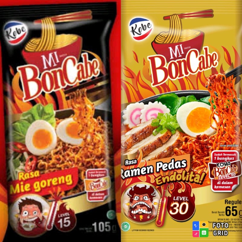 Jual MIE GORENG BONCABE MIE RAMEN BONCABE | Shopee Indonesia