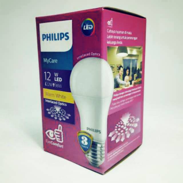 Jual Lampu Philips LED 12W MyCare 12 W 12 Watt 12Watt - Kuning warmwhite | Shopee Indonesia