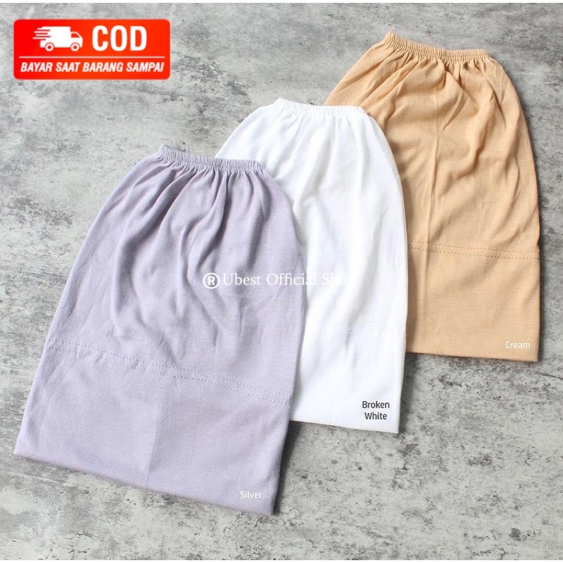 Jual Ciput Kaos Dalaman Jilbab Kerudung Ciput Basic Kaos Anti Pusing ...