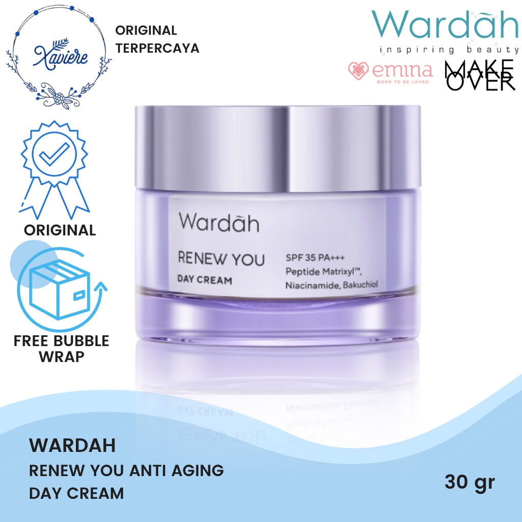 Jual WARDAH Renew You Anti Aging Day Cream | Shopee Indonesia