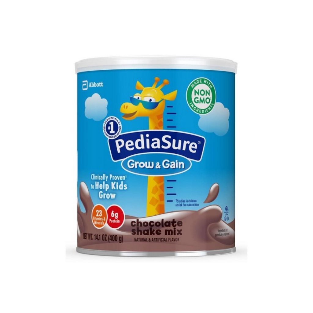 Jual Pediasure Grow & Gain Shake Mix Powder Bubuk - 400 Gr | Shopee ...