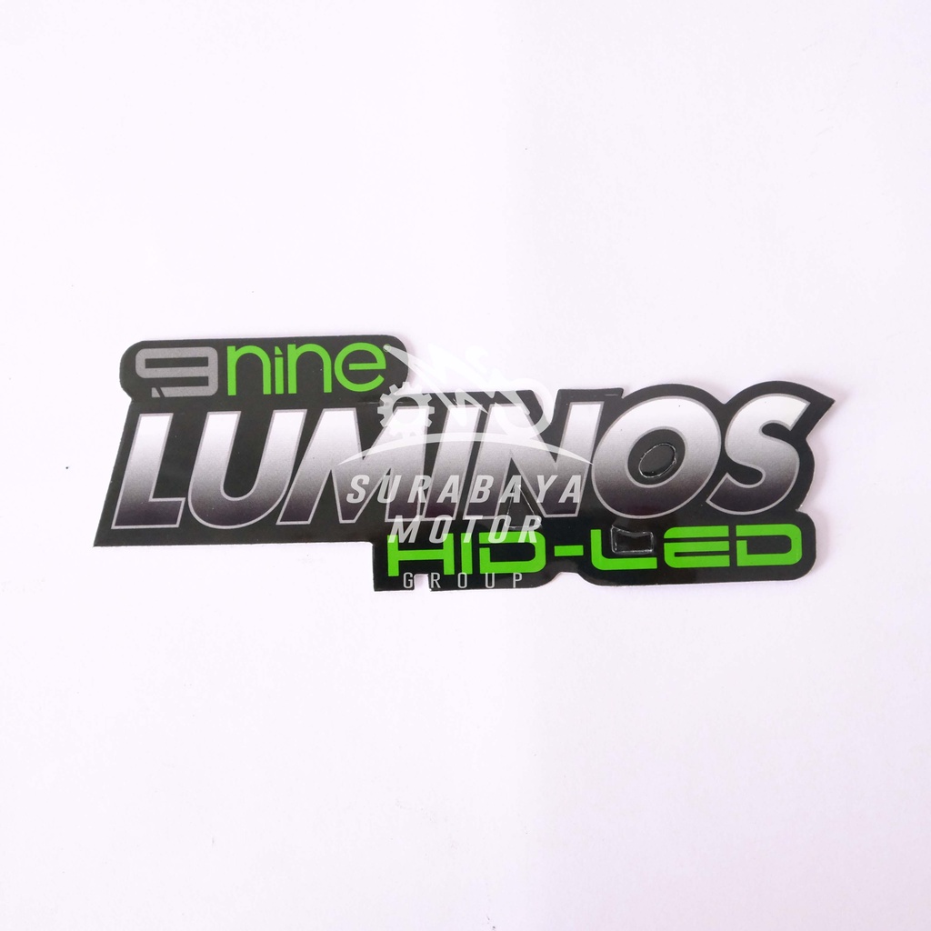 Jual Sticker Stiker Emblem Logo 9Nine Luminos | Shopee Indonesia