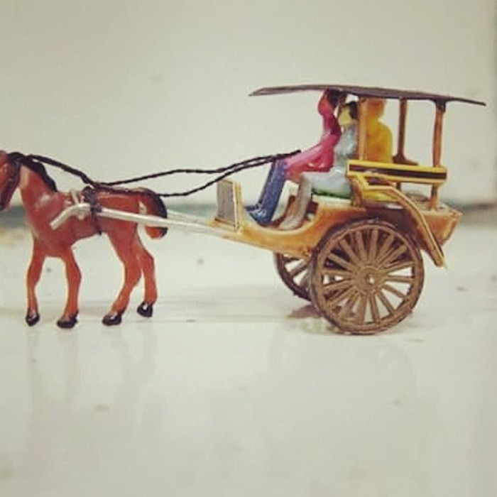 Jual miniatur delman skala HO 1/87 mang irin | Shopee Indonesia