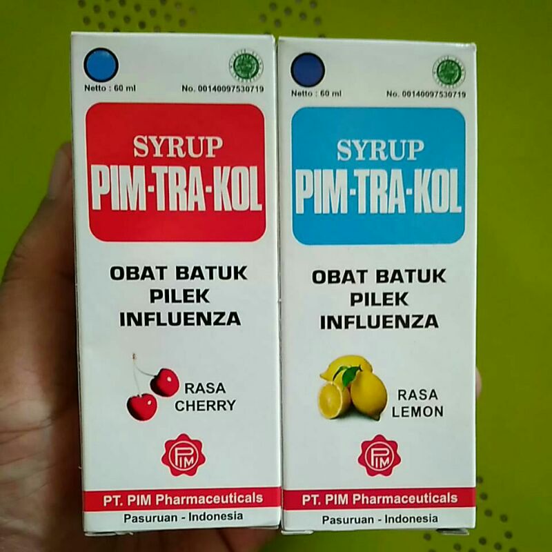 Jual PIM TRA KOL 60 ml (Obat Batuk, Pilek, Influenza, Demam) | Shopee ...