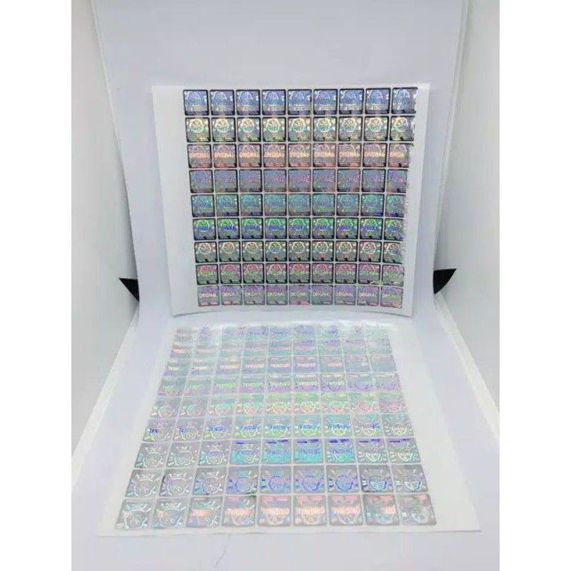 Jual Stiker Hologram Original Untuk Ditempel di produk | Sticker ...