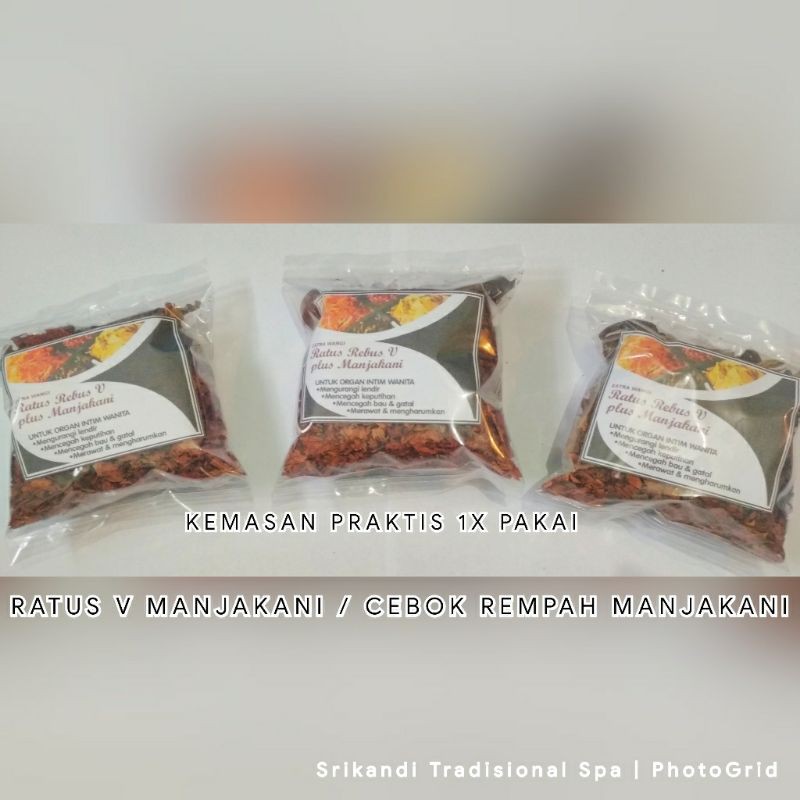 Jual Praktis 1x Pakai - Ratus V Rebus Rempah Biasa Dan Ratus Manjakani ...