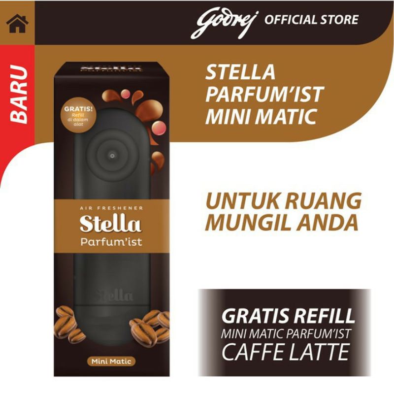 Jual Alat Pengaharum Ruangan Stella Mini Matic Parfum'ist Set (Free Refill)/ Alat Pewangi ...