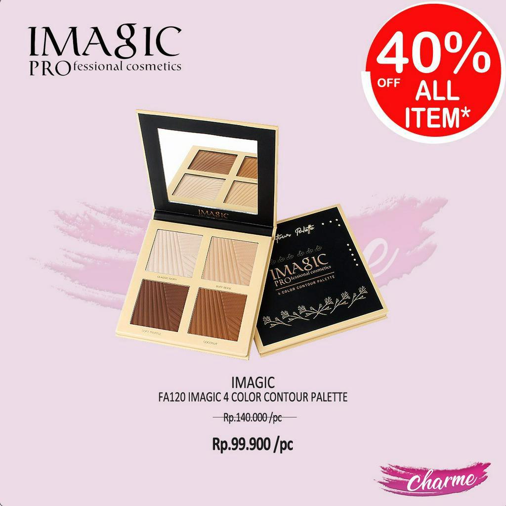 Jual (READY & ORI) IMAGIC 4 Color Contour Palette FA120 FA 120 | Shopee ...