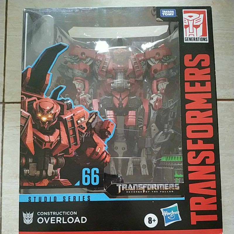 Jual construction overload studio series 66 transformer | Shopee Indonesia