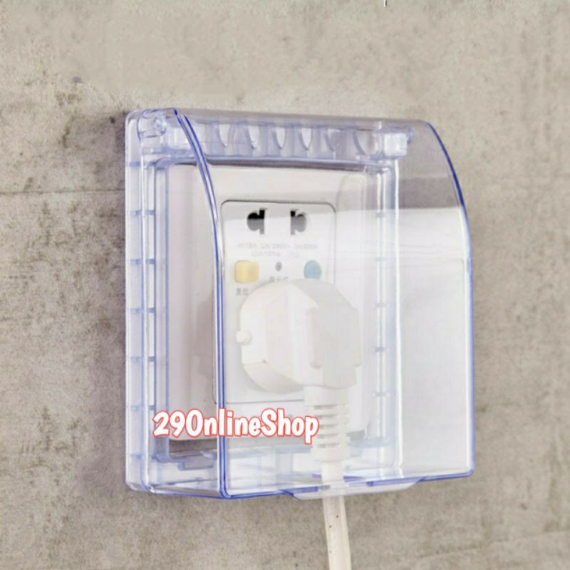 Jual Box Kotak Tempel Cover Pengaman Safety Penutup Stop Kontak Colokan ...