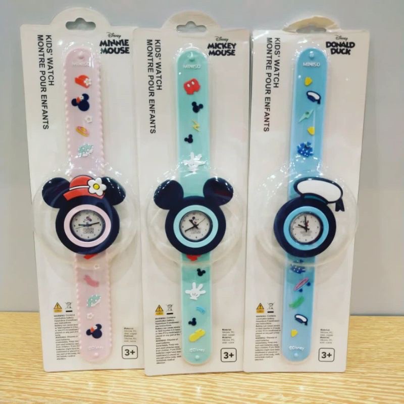 Jual Miniso Mickey Mouse Collection Kids Watch | Shopee Indonesia