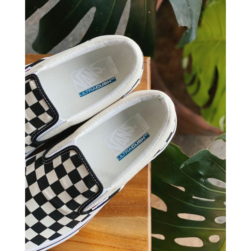 Jual Vans Slipon PRO Checkerboard (ORIGINAL) | Shopee Indonesia
