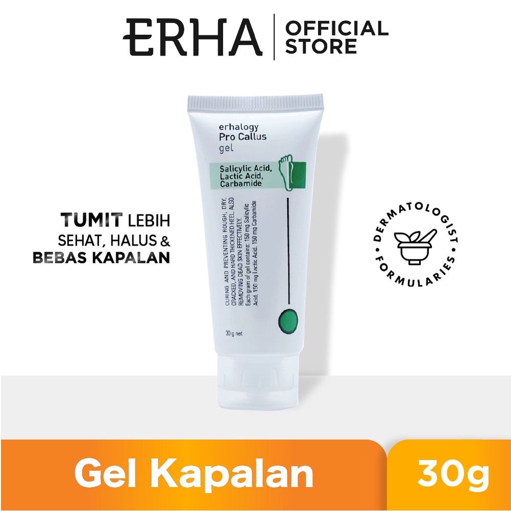 Jual Erhalogy Pro Callus Gel with Salicylic Acid, Lactic Acid ...