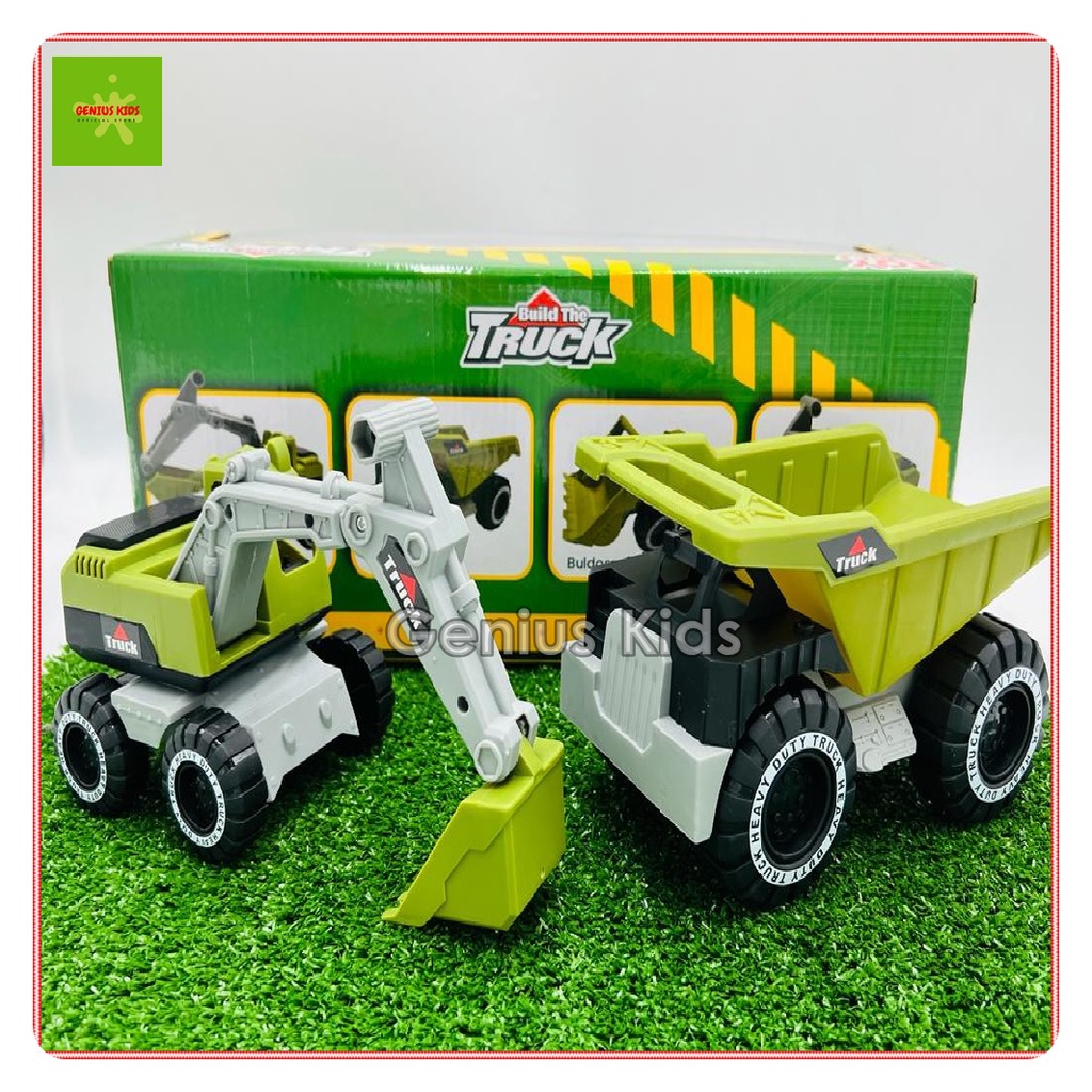 Jual NEW MAINAN MOBIL MOBILAN DUMP TRUCK BULDOZER TRUK SAMPAH TRUK ...