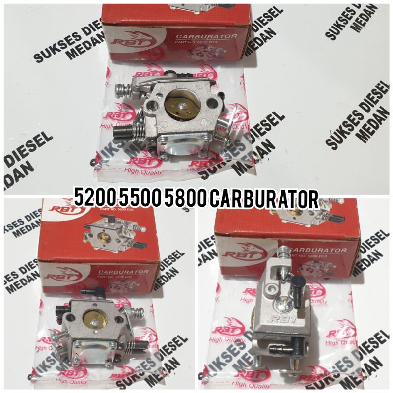 Jual Carburator Karburator Chainsaw Senso Sinso Mini 5200 5500 5800 RBT ...