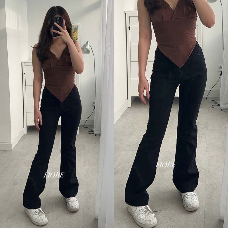 Jual ASPEN FLARE JEANS (WAJIB BACA DESKRIPSI) | Shopee Indonesia