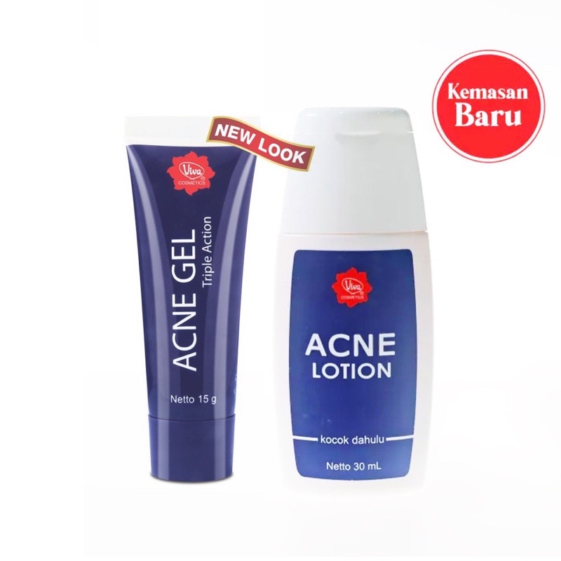 Jual Viva Acne Gel / Lotion Obat Jerawat ( ️BPOM) | Shopee Indonesia