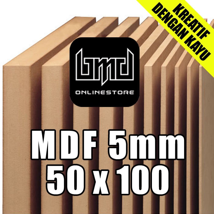Jual Papan Kayu MDF 5mm Ukuran (50x100)Cm | Shopee Indonesia