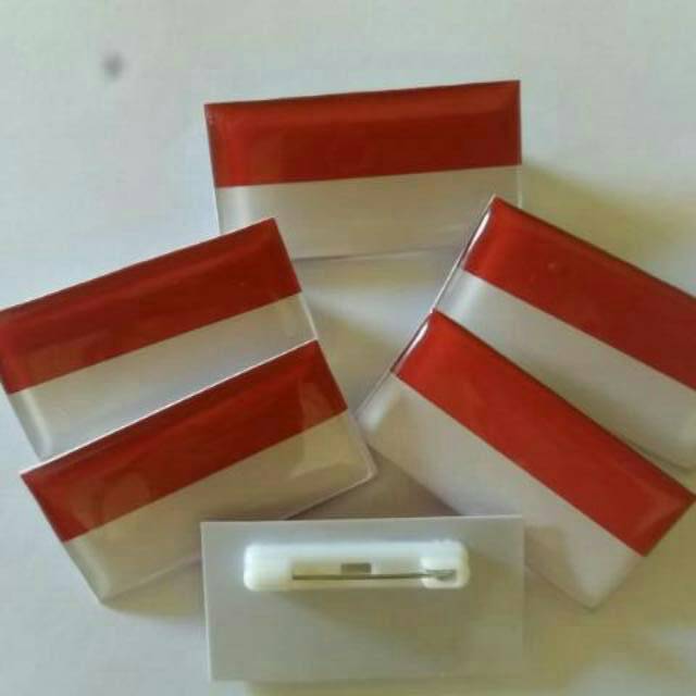 Jual Pin bendera Indonesia kotak | Shopee Indonesia