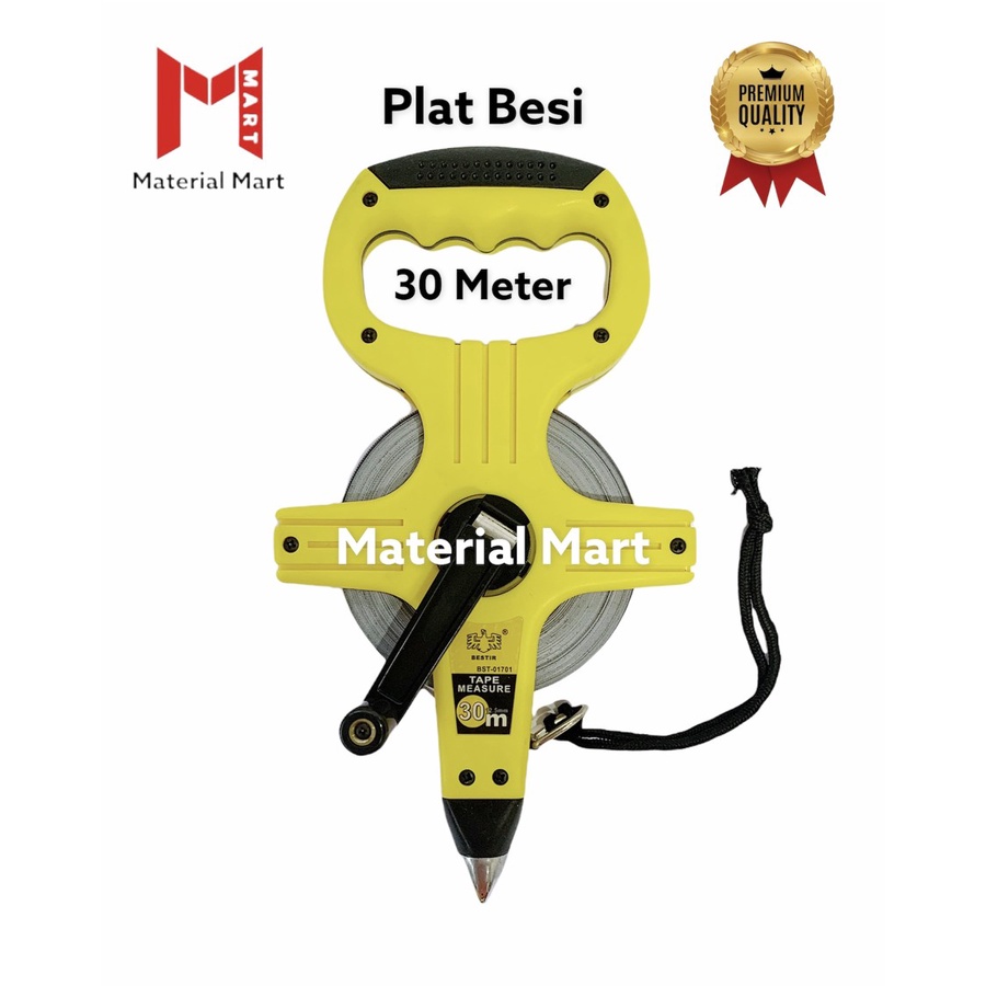 Jual Meteran Tancap 30 Meter Plat Besi | Meteran Roll Tancap 30M ...