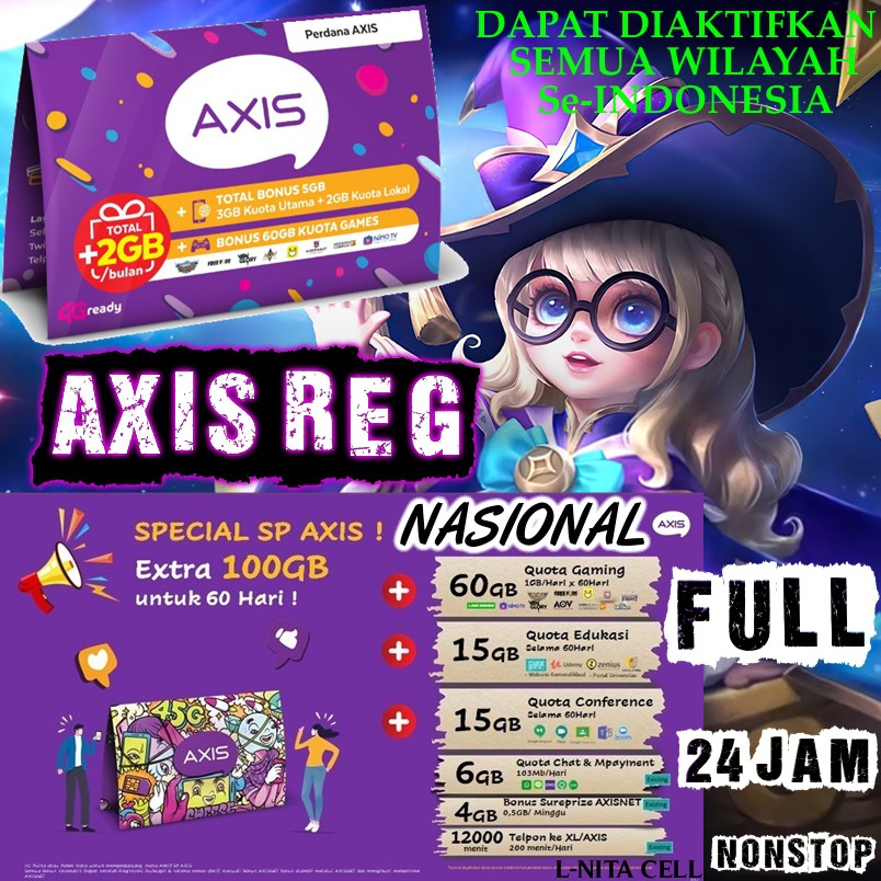 Jual Pendana Axis Reguler 0k | Shopee Indonesia