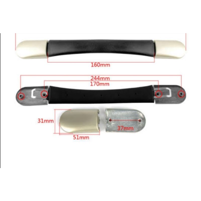 Jual HANDLE KOPER KARET NYAMAN VARIASI STAINLES | Shopee Indonesia