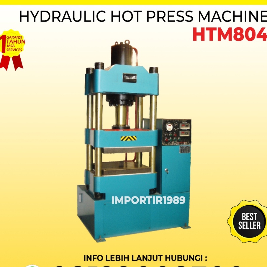 Jual Mesin Pres Hidrolik 80Ton Hydraulic Press Machine HTM804 | Shopee ...