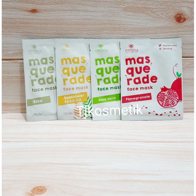 Jual Emina Masquerade Face Mask 23g | Shopee Indonesia