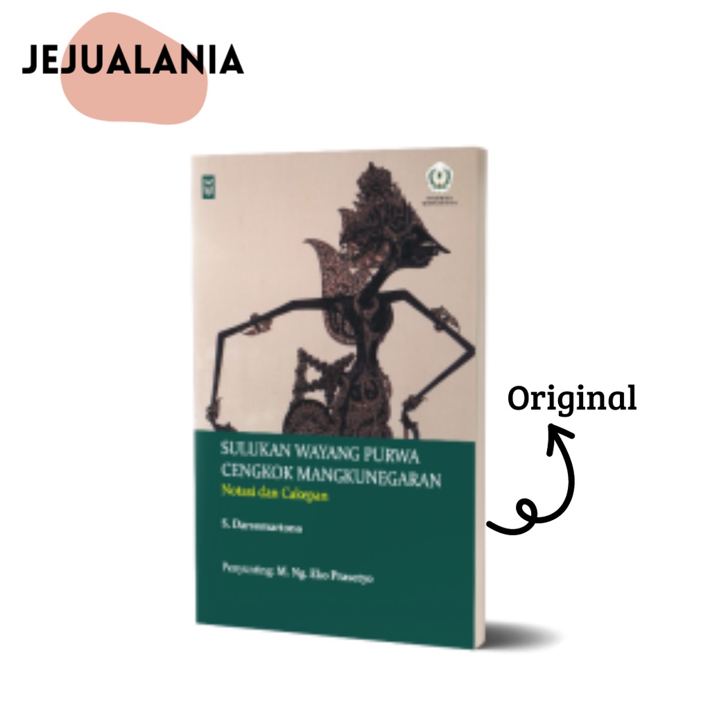 Jual BUKU SASTRA JAWA: SULUKAN WAYANG PURWA CENGKOK MANGKUNEGARAN ...