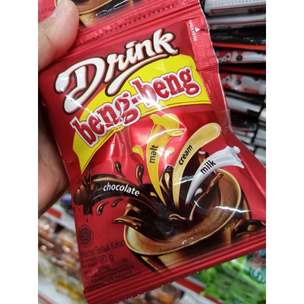 Jual DRINK BENG-BENG CHOCOLATE 10 SACHET/MINUMAN COKLAT/MINUMAN INSTAN ...