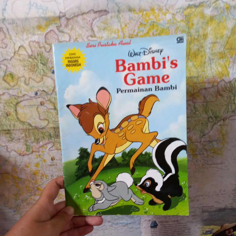 Jual Seri pustaka Awal Walt Disney Bambi, Minnie, Aurora, Monster inc ...