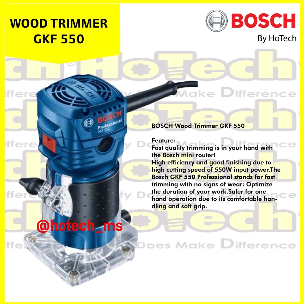 Jual Bosch | GKF 550 | Mini Router Genggam | Bosch GKF 550 Professional ...