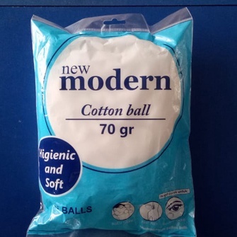 Jual Kapas bulat/Cotton Ball Modern 160 Ball (70 gram) | Shopee Indonesia