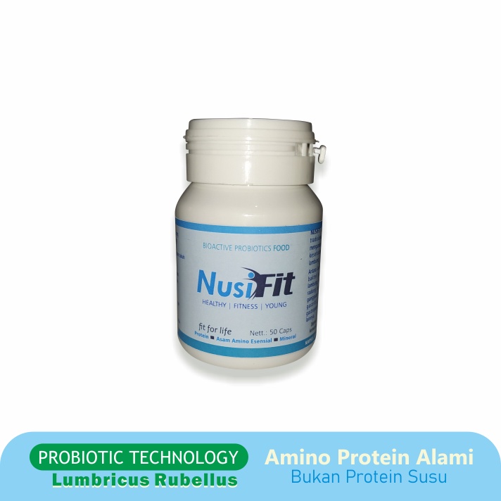 Jual Kapsul Probiotik Protein Amino Omega 3 DHA, Vitamin Daya Tahan ...