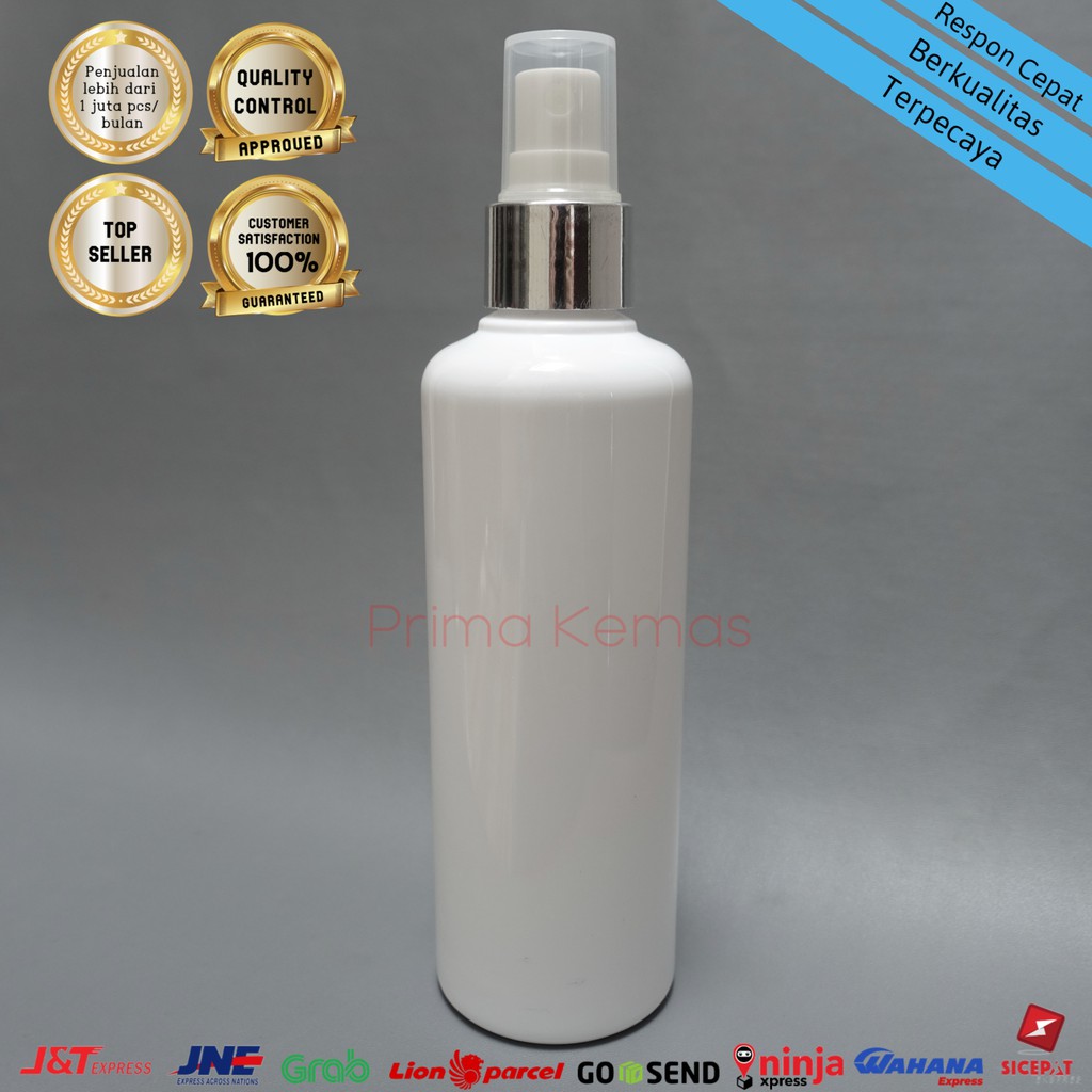 Jual Botol Sprayer 250 ml - botol kosmetik 250 ml - botol skincare Pet ...